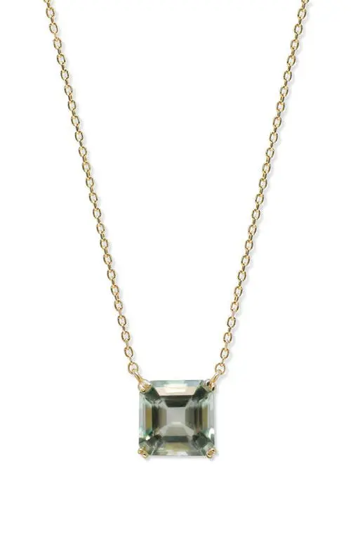 Anzie Jac + Jo Harper Amethyst Pendant Necklace - Green