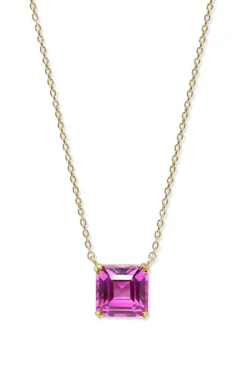 Anzie Jac + Jo Harper Amethyst Pendant Necklace - Pink
