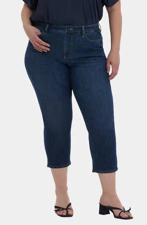 NYDJ Piper Crop Relaxed Straight Leg Jeans - Rio Rapids
