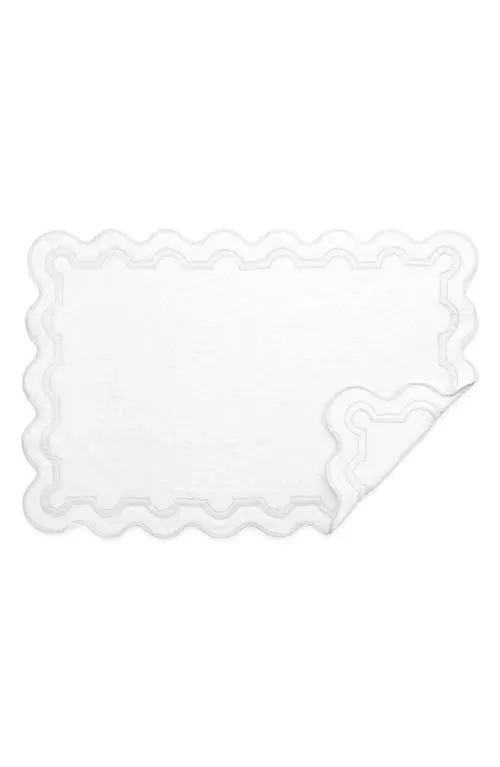 MATOUK Mirasol Scallop Cotton Tub Mat - Bone