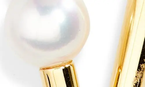 Mikimoto Akoya Pearl Triangular Pendant Necklace