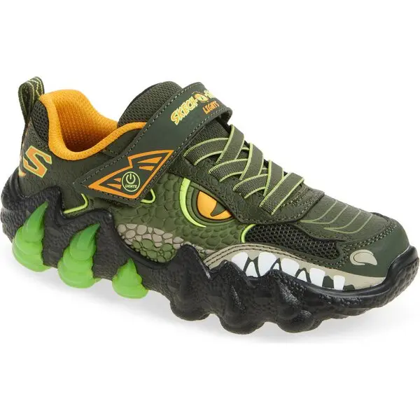 Sketchers Light-up Sneaker - Olive