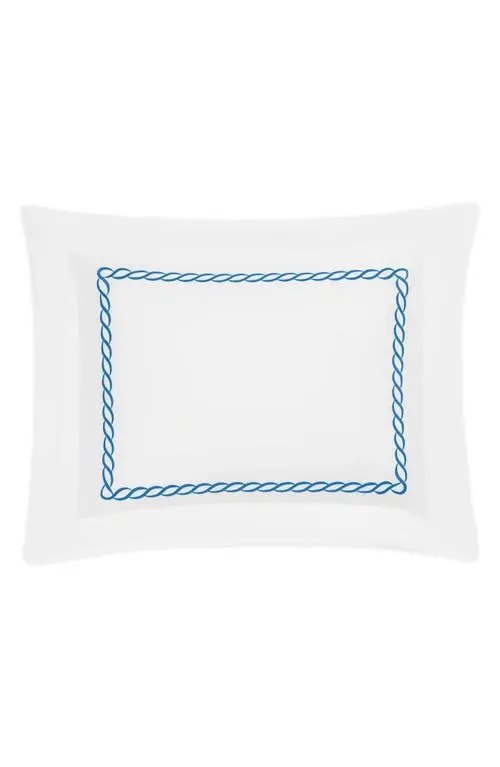 MATOUK Classic Chain Sham - Cobalt
