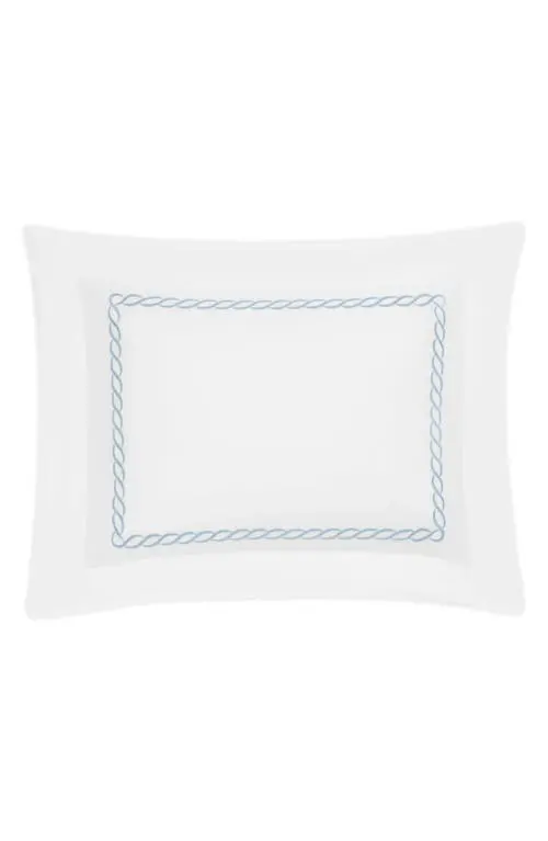 MATOUK Classic Chain Sham - Light Blue