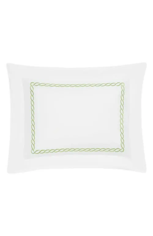 MATOUK Classic Chain Sham - Spring Green