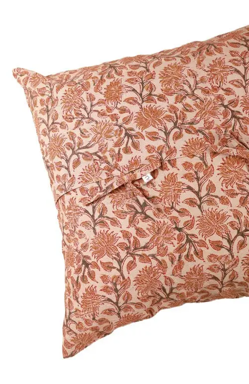 NINÉH Autumn Grove Kalamkari Handcrafted Pillowcover