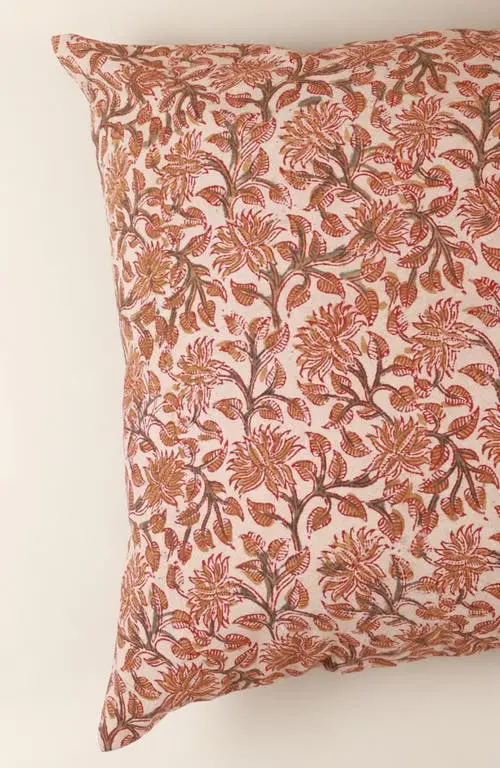 NINÉH Autumn Grove Kalamkari Handcrafted Pillowcover