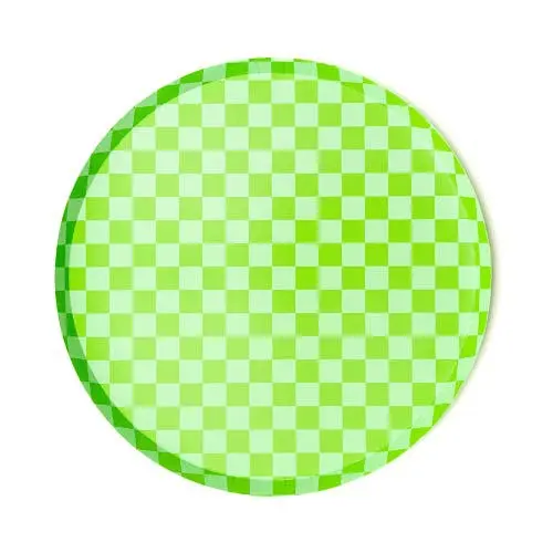 JOLLITY & CO Checkered Dinner Plates - In The Limelight