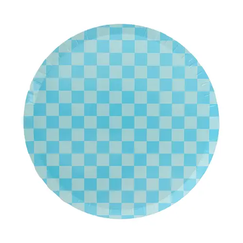 JOLLITY & CO Checkered Dinner Plates - Out Of The Blue