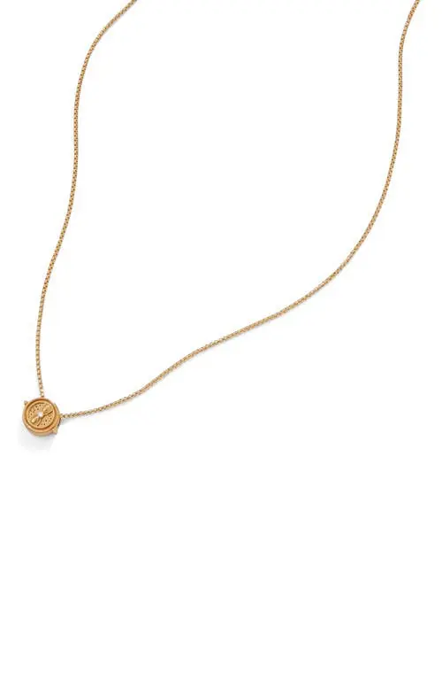 ALEX AND ANI Harry Potter Time Turner Pendant Necklace - Gold