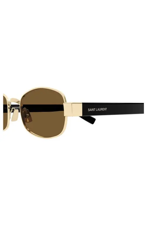 Saint Laurent Sl 706 Oval Sunglasses