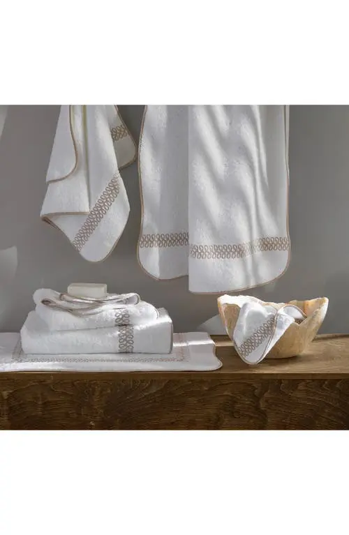 MATOUK Astor Braid Tub Mat - Dune