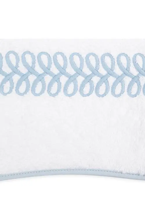 MATOUK Astor Braid Tub Mat - Light Blue