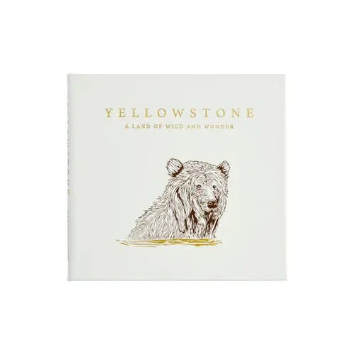 GRAPHIC IMAGE Yellowstone A Land Of Wild And Wonder Leather Edition - Ivory