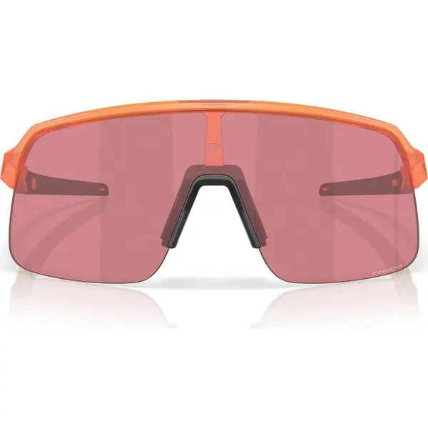 Oakley 134mm Rectangular Sunglasses - Orange