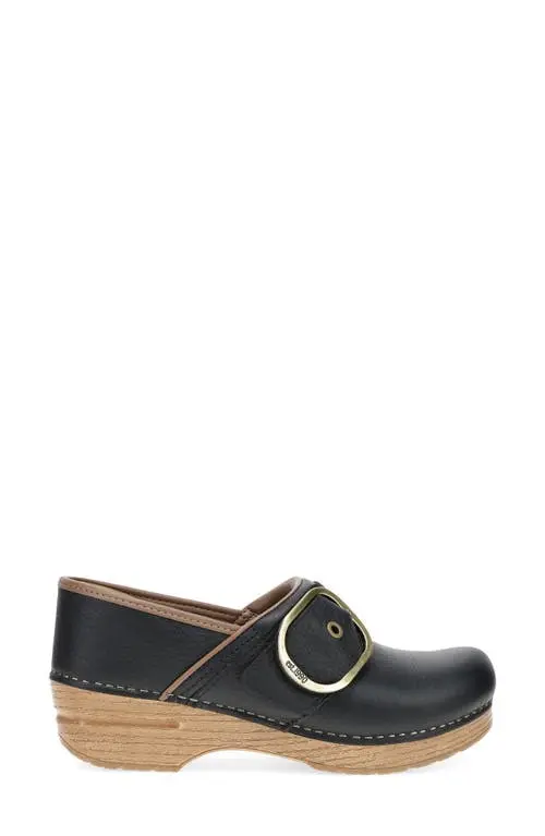Dansko Pearson Buckle Strap Clog - Black