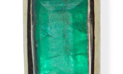 Anzie Carr Emerald Pendant