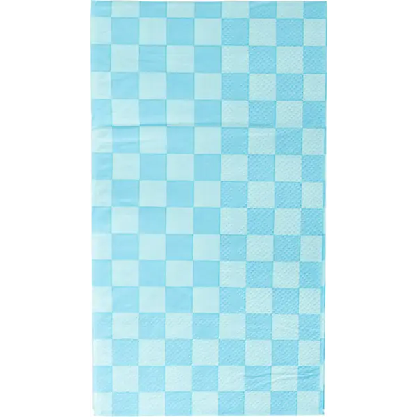JOLLITY & CO Checkered Guest Napkins - Out Of The Blue