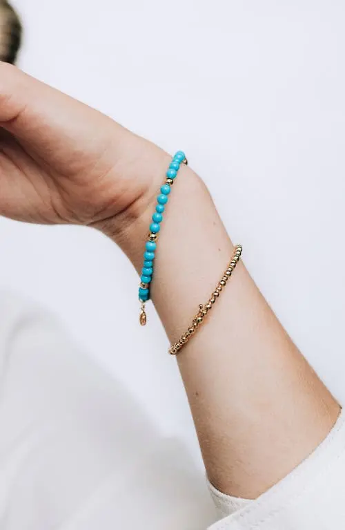 Anzie Boheme Turquoise Stretch Bracelet