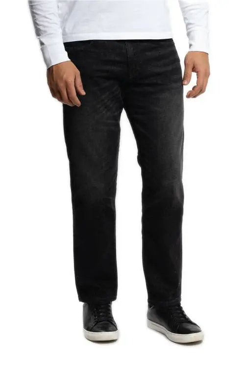 PETER MANNING NYC Johnny Stretch Jeans Standard Fit - Black Wash