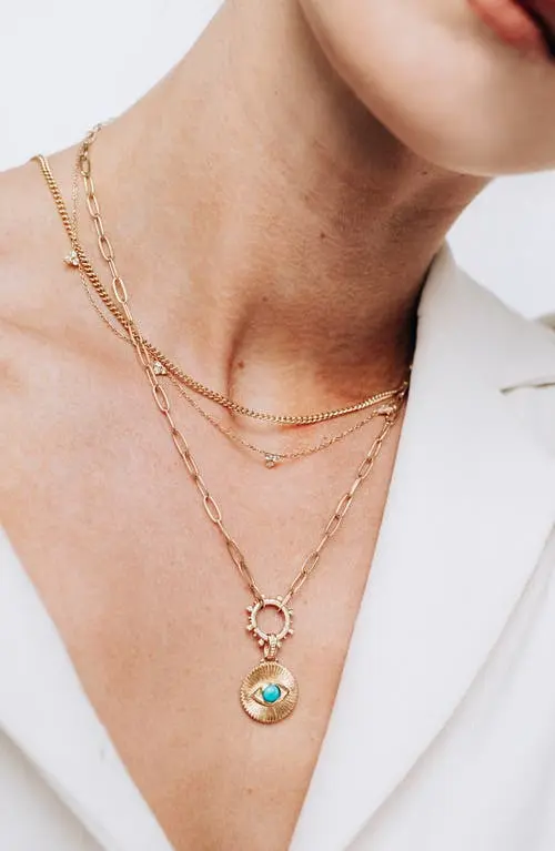 Anzie Curb Chain Necklace