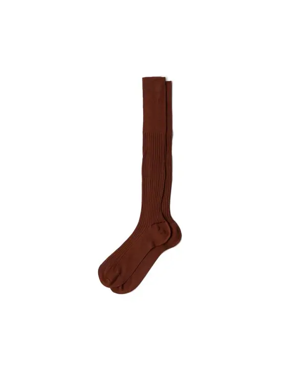 Prada Calf-length Socks - Brown