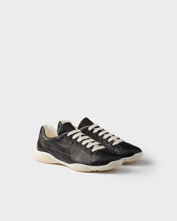 Prada Nappa Leather Sneakers