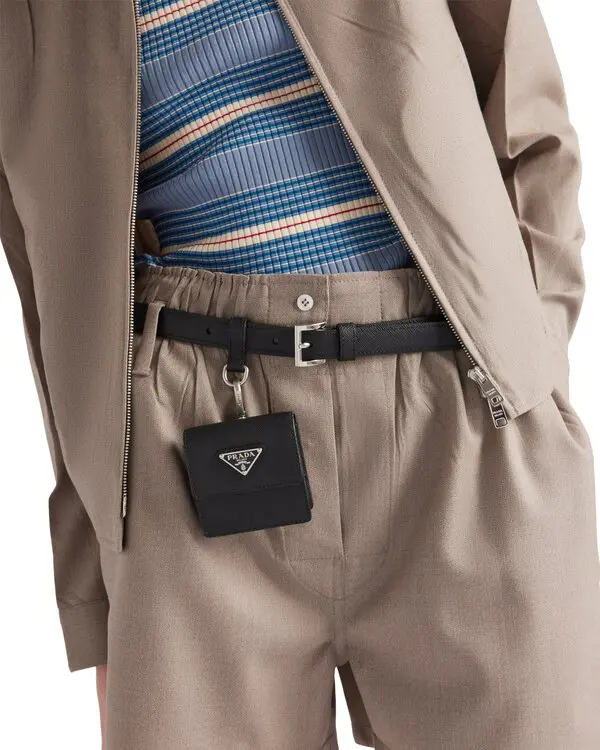 Prada Saffiano Leather Belt