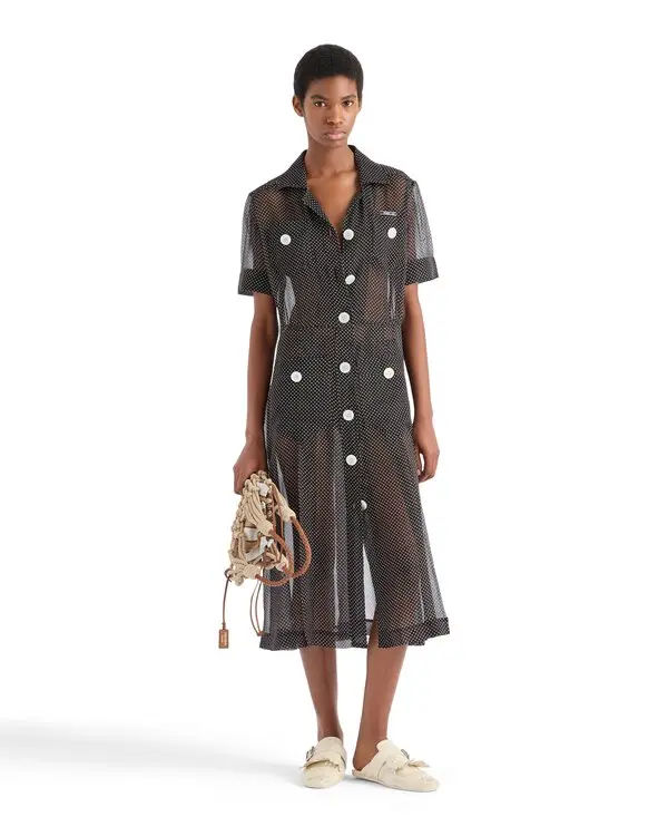 chiffon shirt dress donna silk chiffon shirt dress in chartreuse yellow chartreuse / 8/10