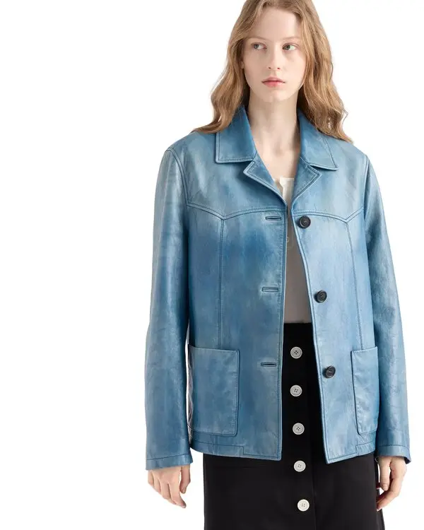 Prada Nappa Leather Jacket