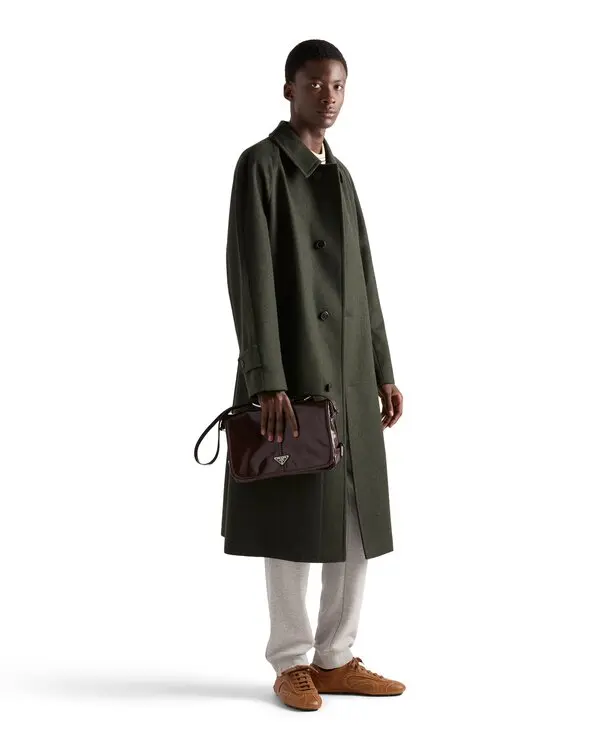 Prada Leather Shoulder Bag - Brown