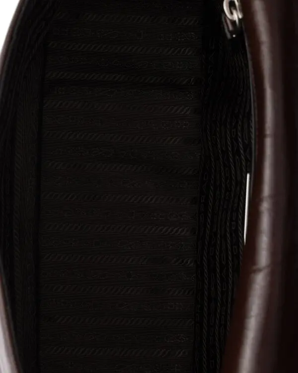 Prada Leather Shoulder Bag - Brown