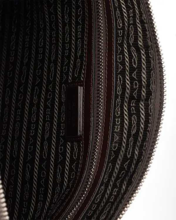 Prada Leather Shoulder Bag - Brown