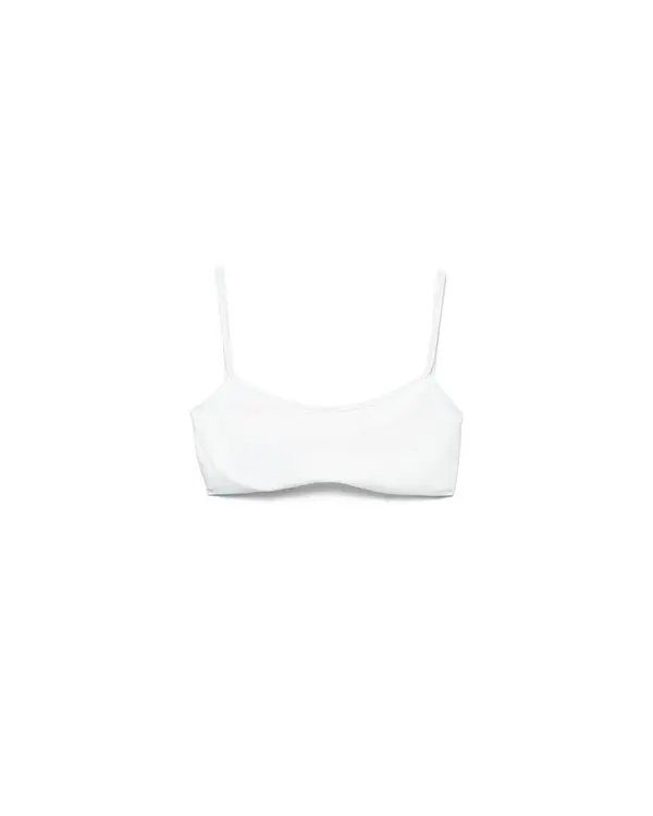 Prada Stretch Jersey Bikini Top