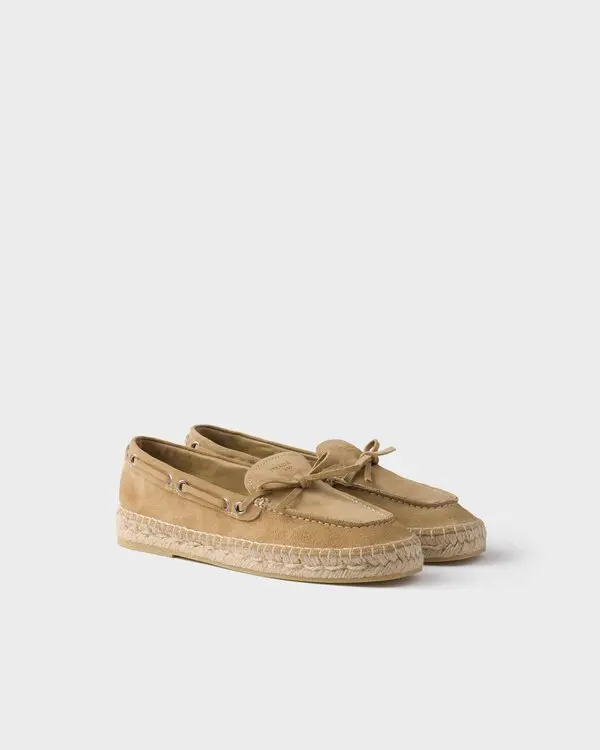 Prada Suede Espadrilles