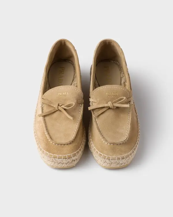 Prada Suede Espadrilles