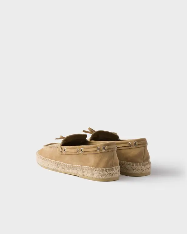 Prada Suede Espadrilles