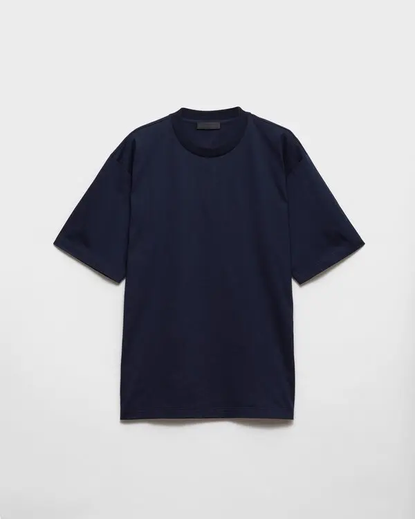Prada Cotton T-shirt - Navy