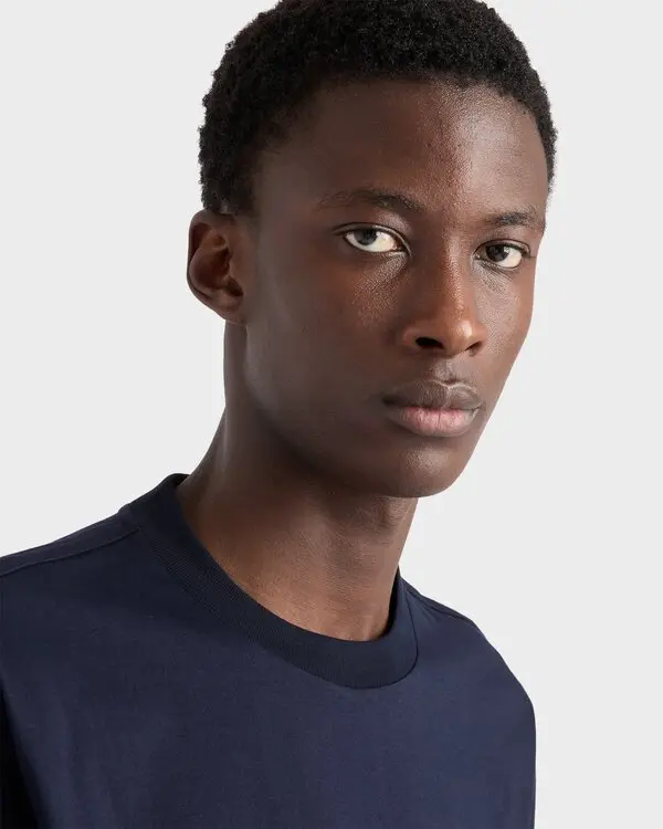 Prada Cotton T-shirt - Navy