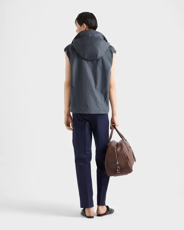Prada Cotton Chino Pants - Navy | Editorialist
