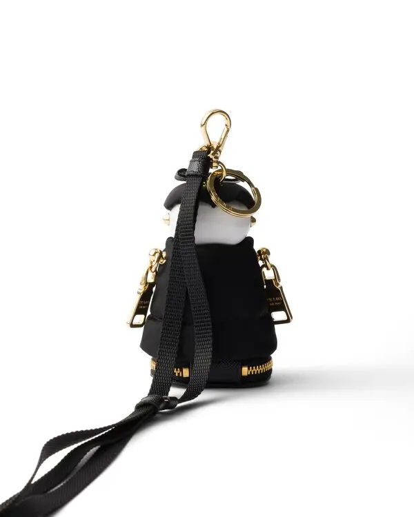 Prada Re-nylon Robot Keychain Charm