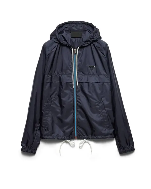 Prada Re-nylon Blouson Jacket - Blue