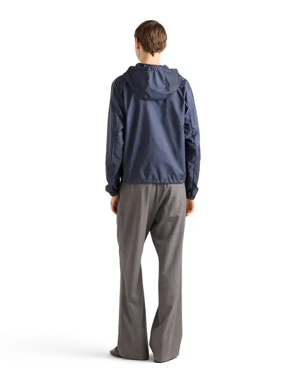 Prada Re-nylon Blouson Jacket - Blue
