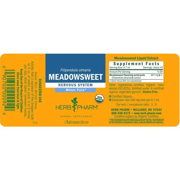 HERB PHARM Meadowsweet