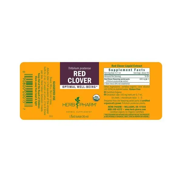 HERB PHARM Red Clover 30 Ml