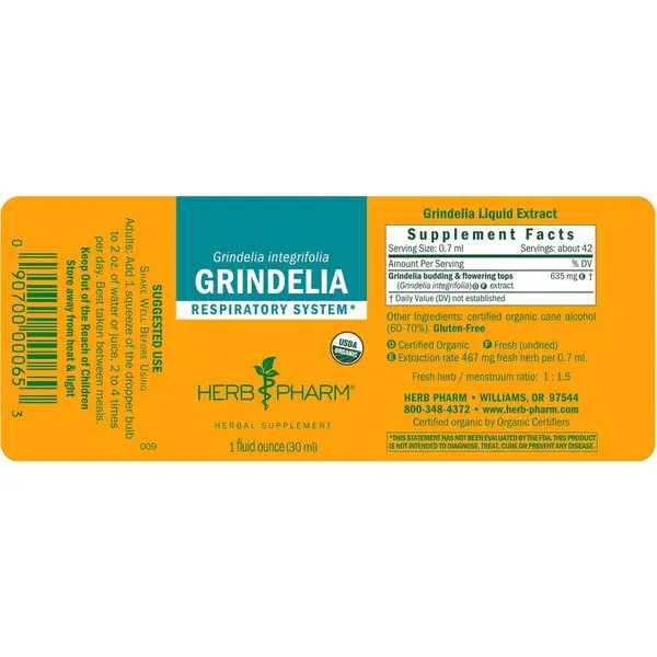 HERB PHARM Grindelia