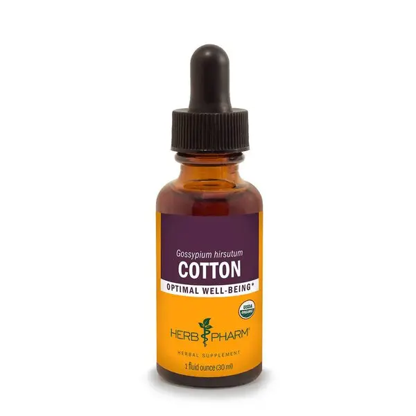 HERB PHARM Cotton - One-color
