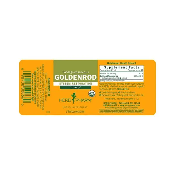 HERB PHARM Goldenrod 30 Ml