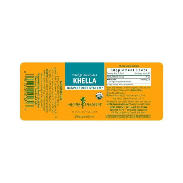 HERB PHARM Khella 30 Ml