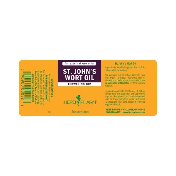 HERB PHARM St. Johns Wort Oil 29.6 Ml
